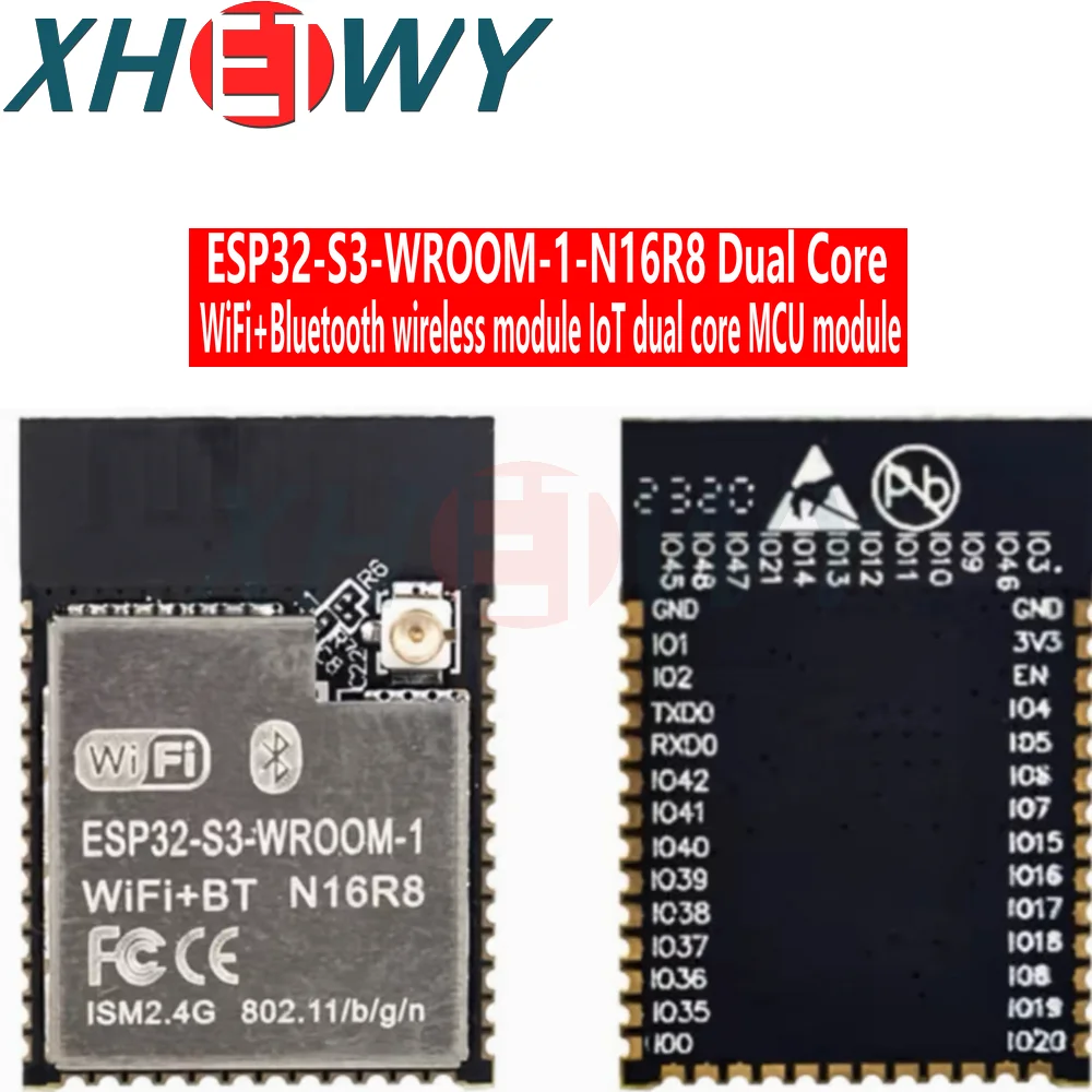 ESP32-S3-WROOM-1-N16R8-WiFi-Bluetooth-wireless-module-IoT-dual-core-MCU ...