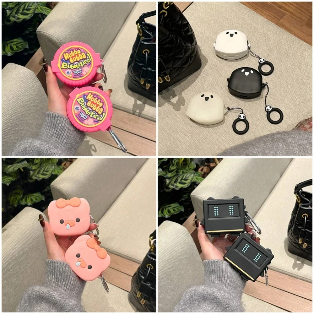 3D-Cute-Cartoon-Bubble-Gum-Earphone-Protective-Case-for-Redmi-Buds-5 ...