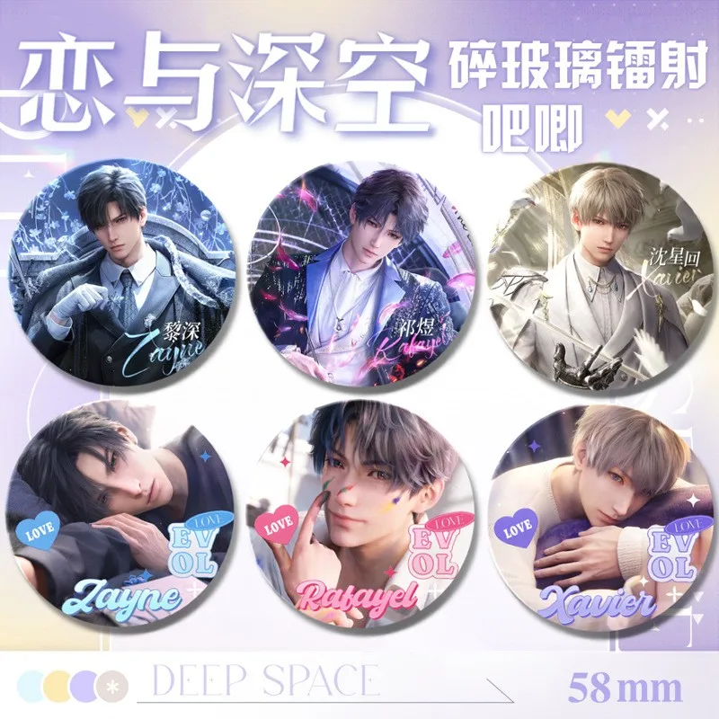Insignia-de-Anime-Love-and-Deepspace-broche-redondo-art-culos-de ...