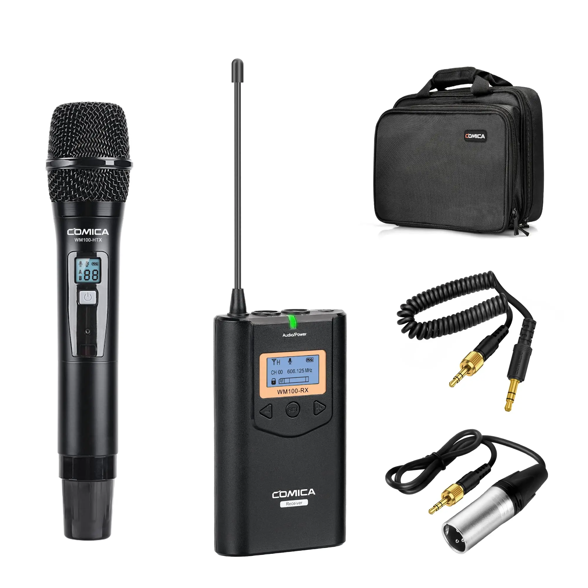 Comica-CVM-WM100H-UHF-48-Channel-Professional-Wireless-Handheld ...