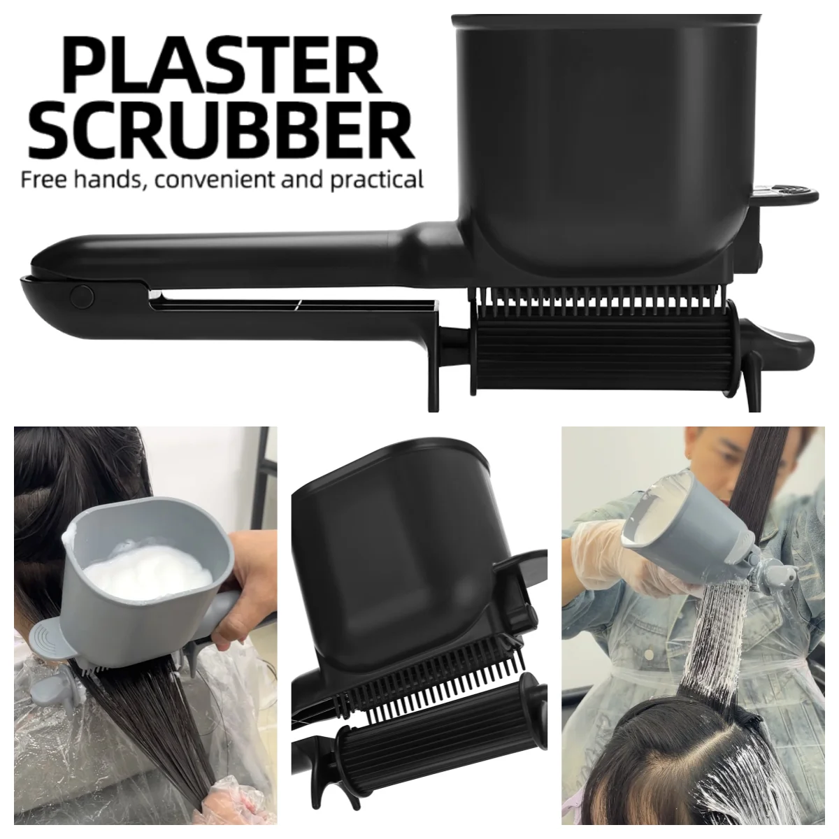 New Roller Comb Applicator Hair Coloring 2-In-1 Dye Salon Hair Care ...