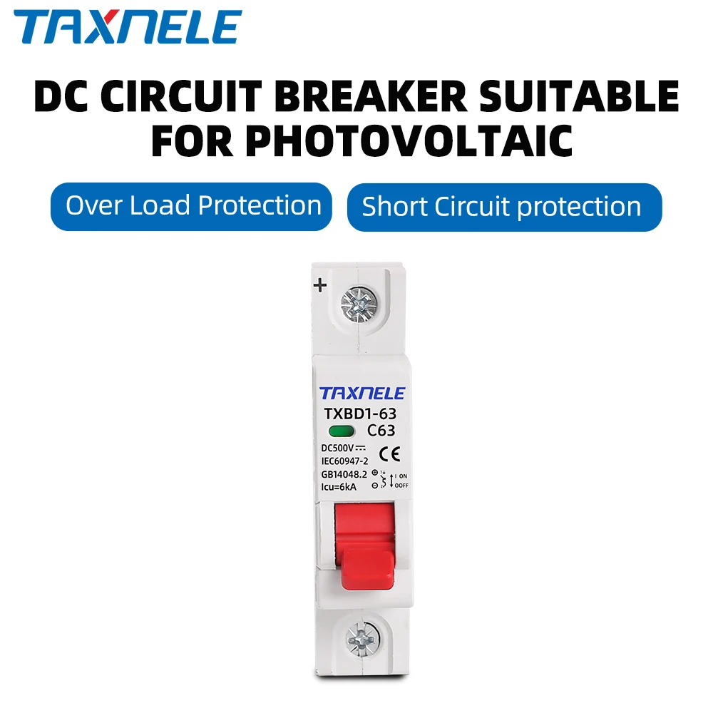 1pc-DC-500V-1P-Solar-Mini-Circuit-Breaker-Overload-Protection-Switch-6A ...
