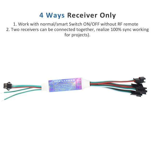 Horse Racing LED Strip Light Controller DC 5-24V WS2811 Running Water ...