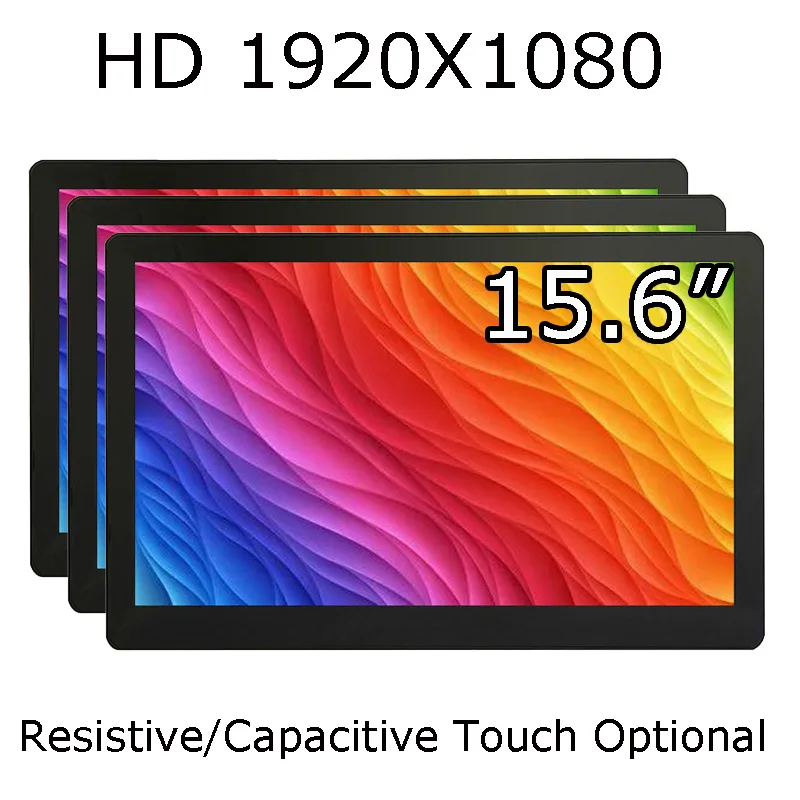 TouchView-15-6-Inch-1920-1080-Wall-Mount-LED-Touch-Screen-Monitor-With ...