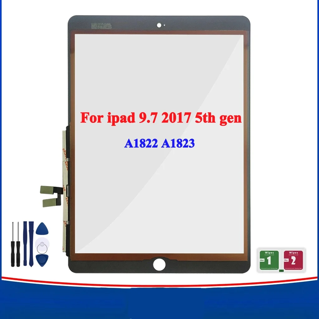 LCD-Outer-Touch-Screen-For-ipad-9-7-2017-5th-gen-A1822-A1823-Touch ...