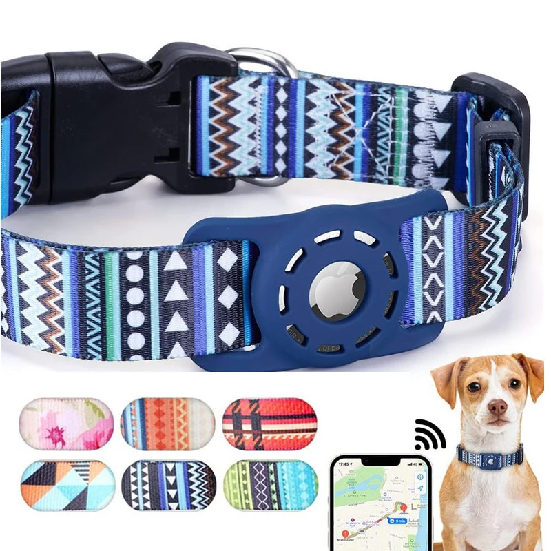 S-M-L-Digital-Printing-Pet-Adjustable-Collar-Puppy-Kitten-Necklace ...