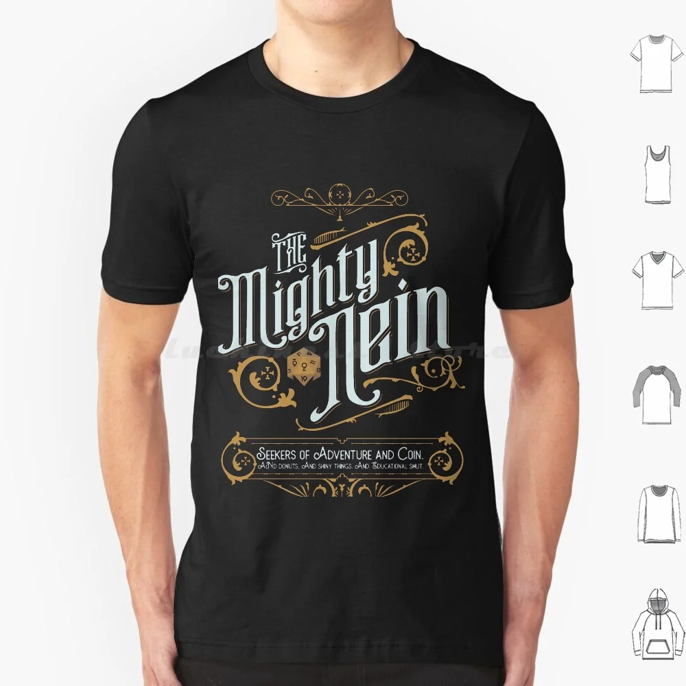 The-Mighty-Nein-Classic-T-Shirt-Cotton-Men-Women-DIY-Print-The-Mighty ...