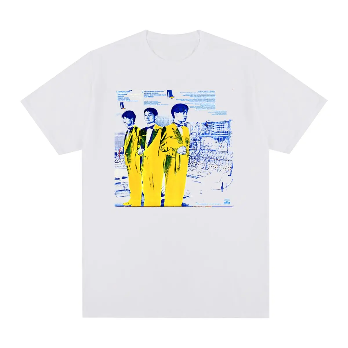 YMO-Yellow-Magic-Orchestra-Vintage-T-shirt-synthpop-japan-kraftwerk ...