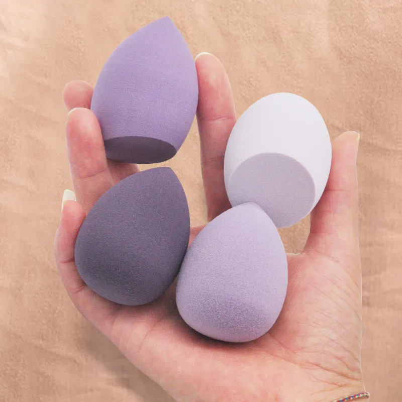 4pcs-bag-Fashion-Make-up-Blender-Cosmetic-Puff-Makeup-Sponge-Foundation ...
