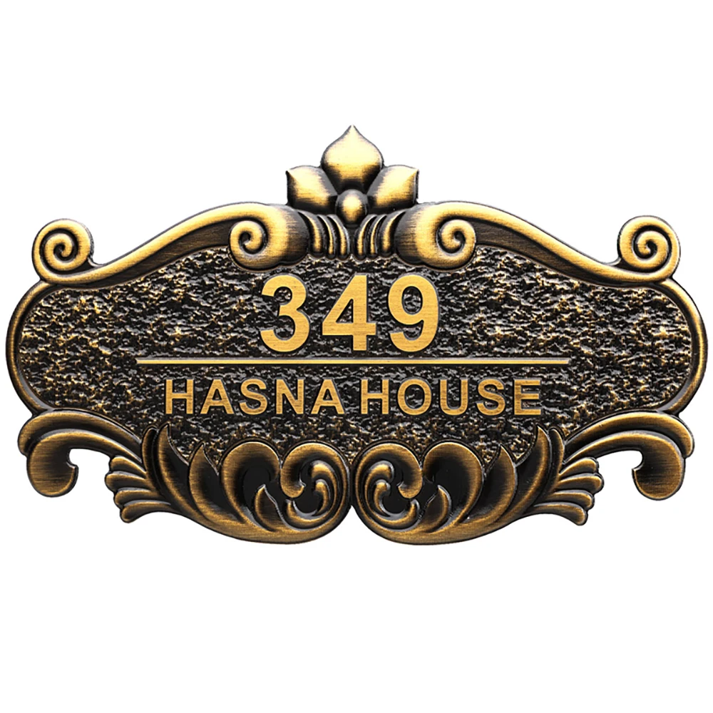 Custom Address Plate