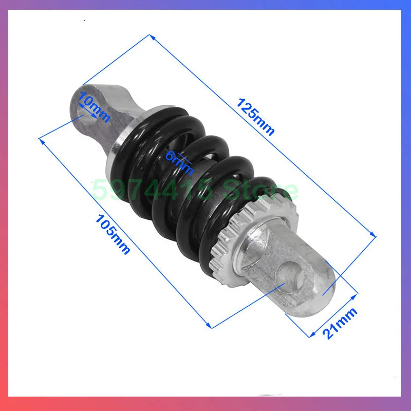 aluminum alloy 100mm/105mm rear shock absorber suspension for electric ...