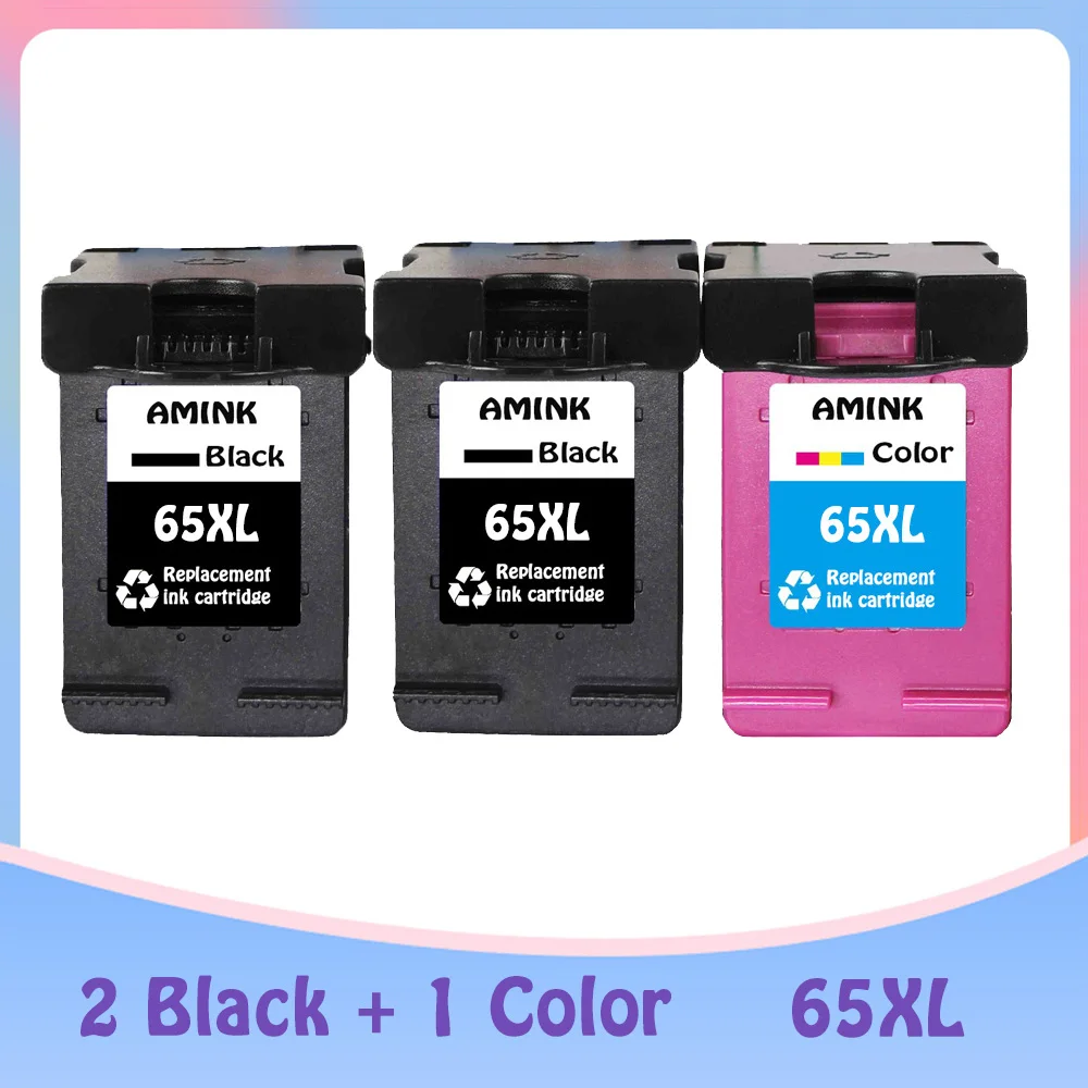 65XL-Ink-cartridge-Compatible-for-hp-65-XL-hp65-for-hp-Envy-5010-5020 ...