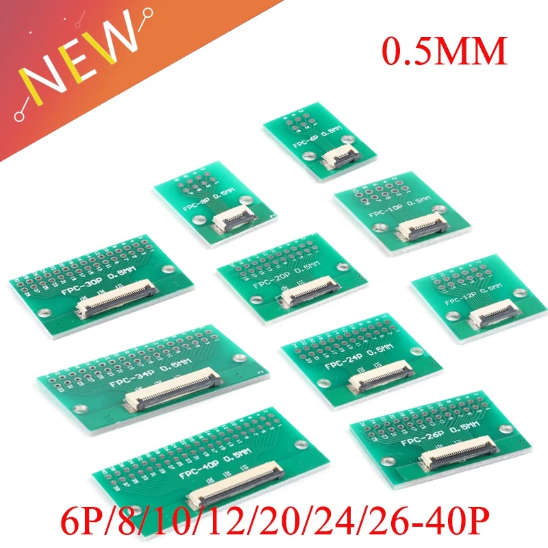 FPC-FFC-flat-cable-transfer-plate-is-directly-inserted-DIY-0-5-mm-1mm ...