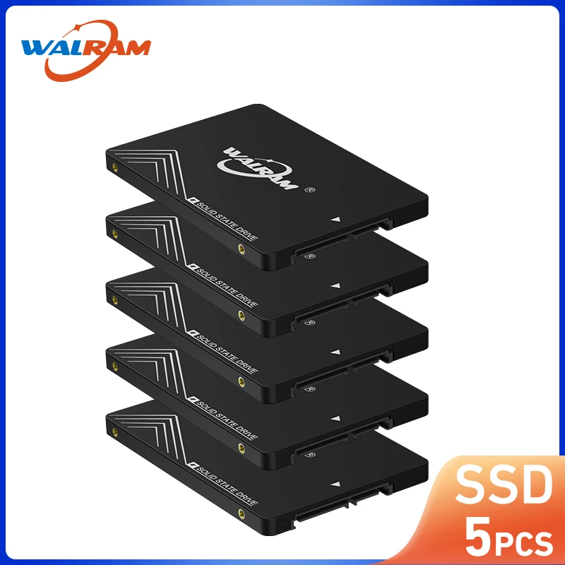 5pcs WALRAM 2.5' 'Sata3 Ssd 120gb 128gb 240gb 256gb 480gb 512gb 1TB Hdd ...