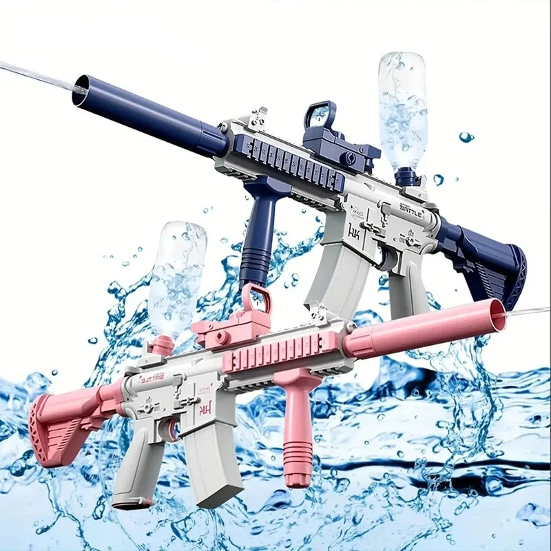 M416-Water-Gun-Electric-Pistol-Shooting-Toy-Full-Automatic-Summer-Shoot ...