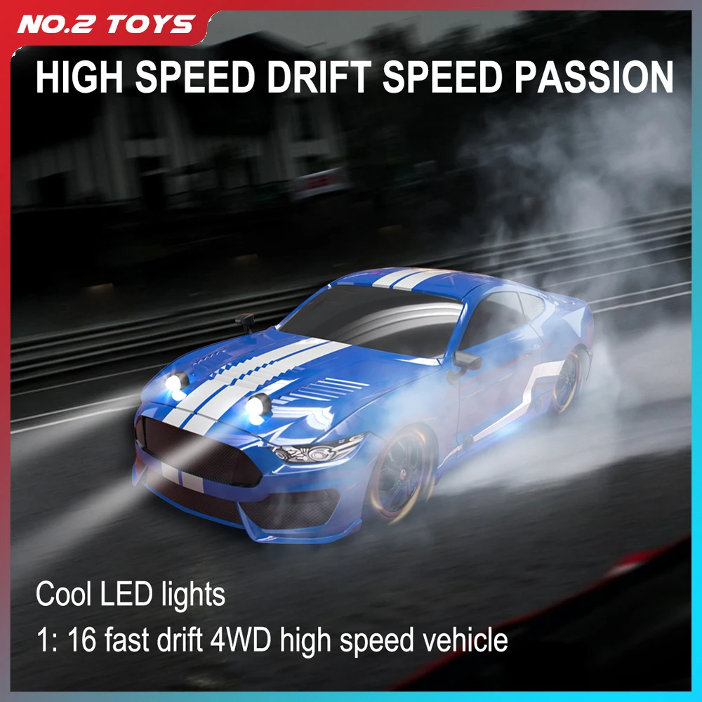 Drift-RC-Car-1-16-35km-h-Rapid-Electric-Four-wheel-Drive-GTR-Mustang ...