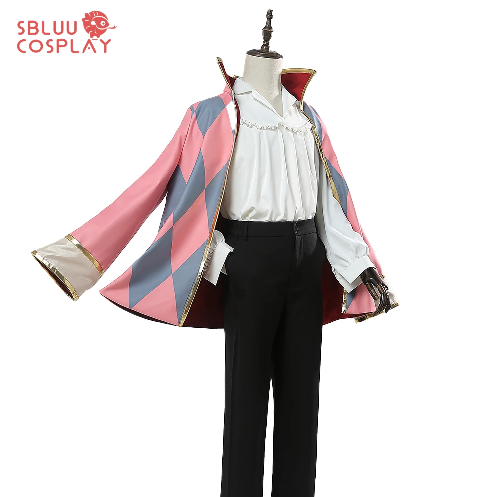 SBluuCosplay-Anime-Howl-Cosplay-Costume-Stand-up-Collar-Design-with ...