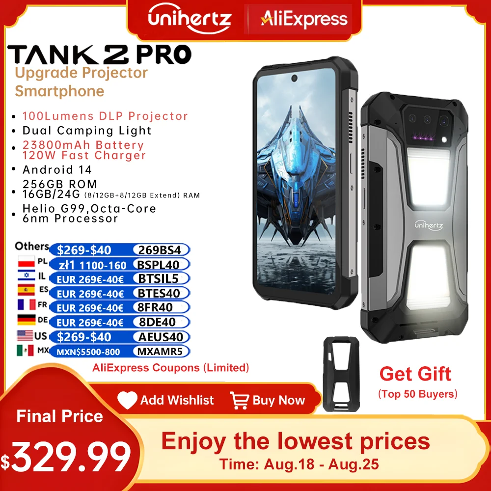 Unihertz-tel-fono-inteligente-8849-Tank-2-PRO-dispositivo-resistente ...
