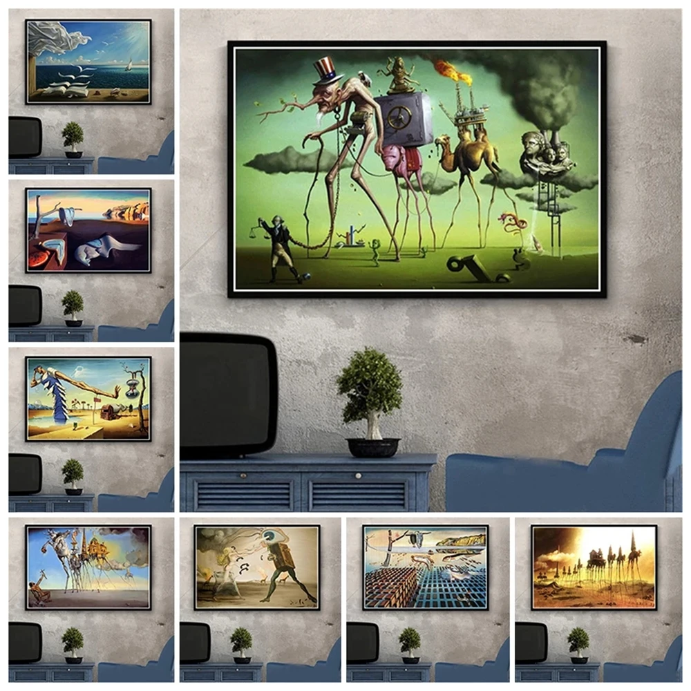 Salvador Dalis Painting Diamond | Salvador Dali Cross Embroidery ...