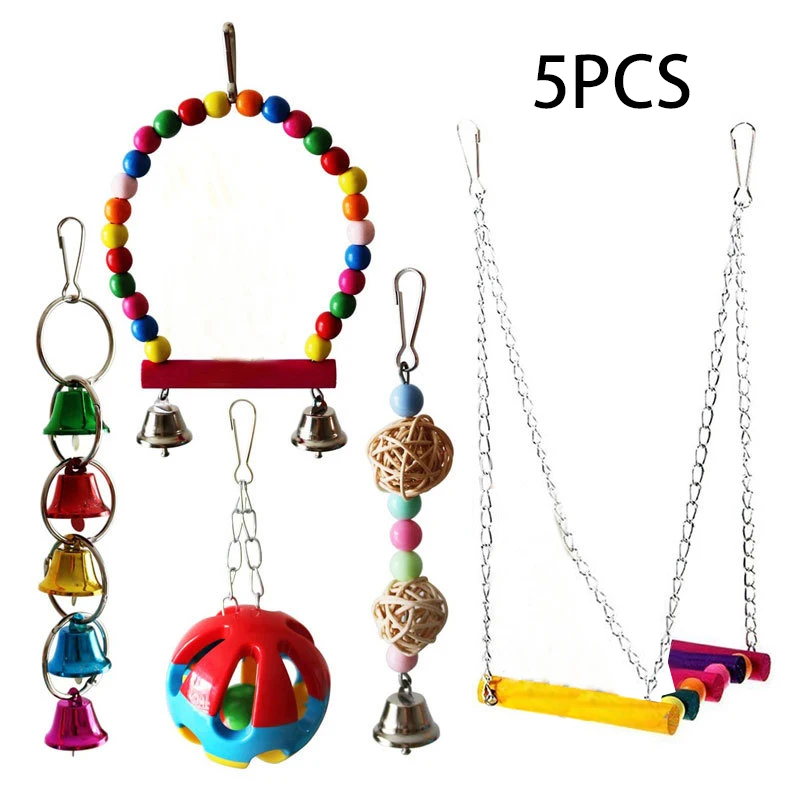 Combination-Pet-Bird-Toys-Set-Swing-Chewing-Training-Toys-Small-Parrot ...