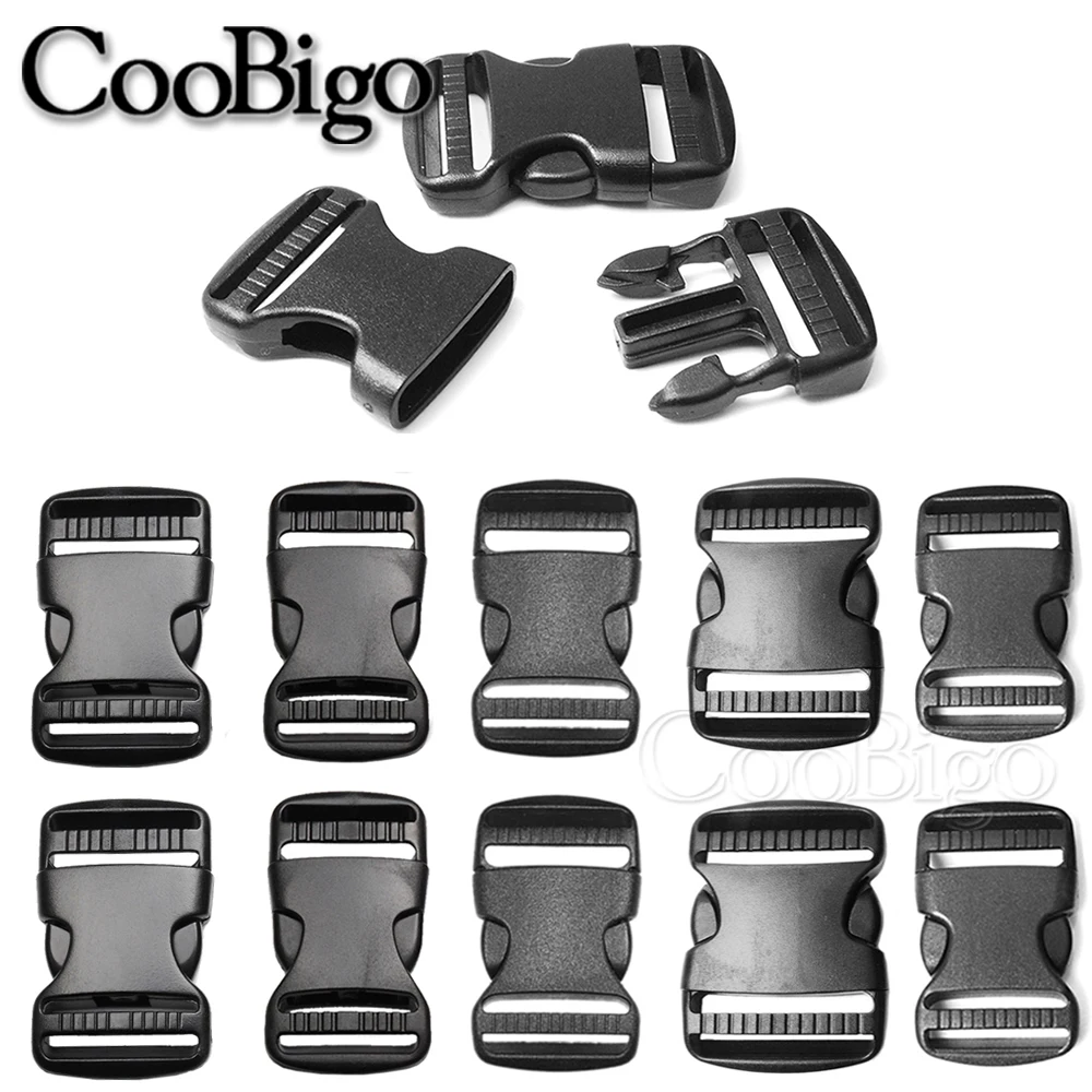10pcs-Plastic-Hardware-Dual-Adjustable-Side-Release-Buckle-Molle ...