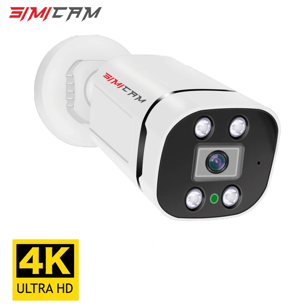 4K Poe CCTV Video Surveillance Onvif Audio 48V POE/DC 12V 4MP/5MP/8MP ...