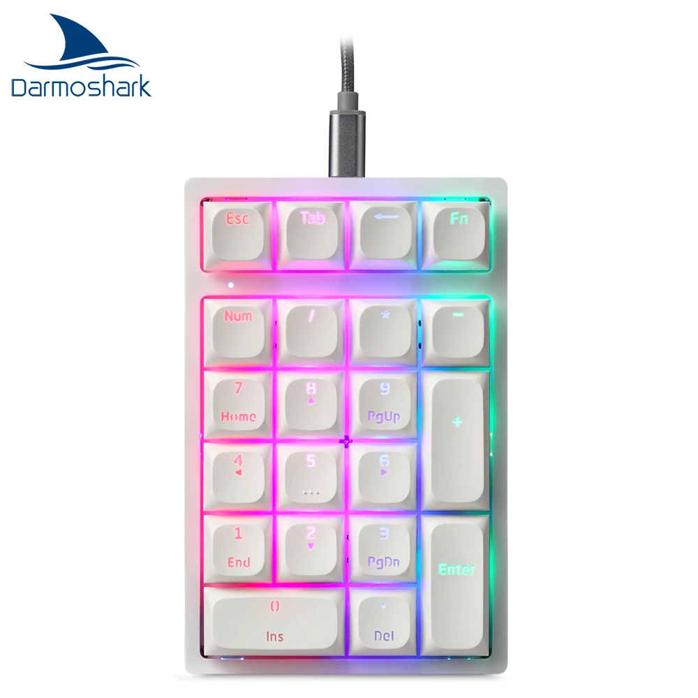 Darmoshark-Motospeed-K24-Mechanical-Numeric-Keypad-White-Hot-Swap ...