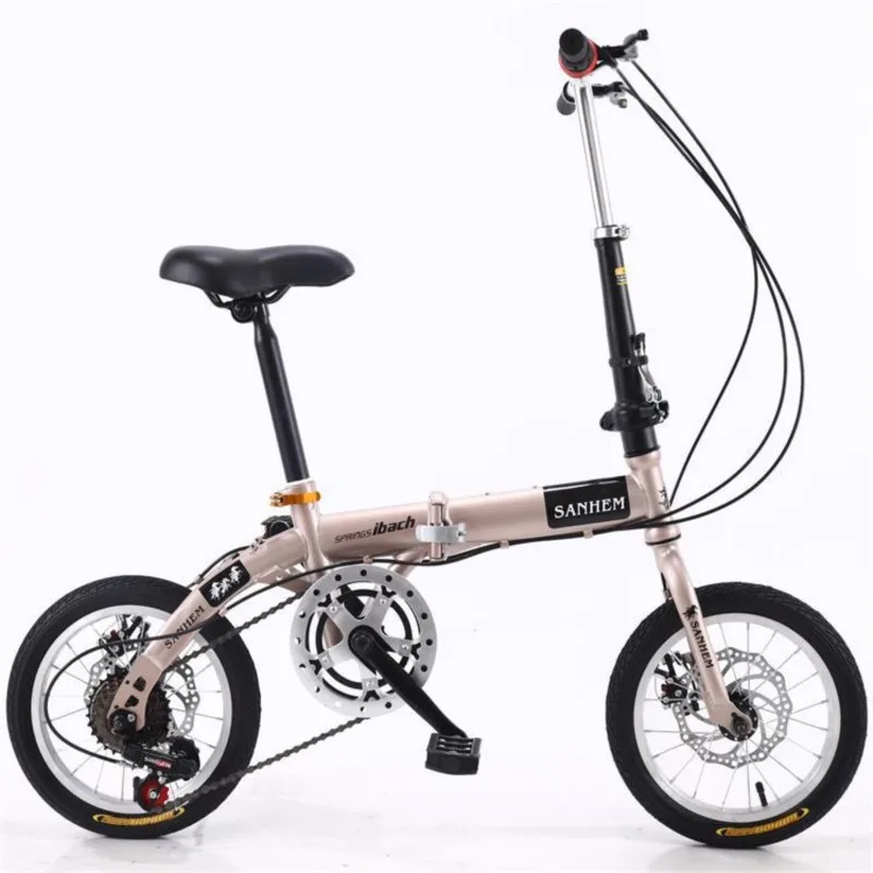 Fahrrad-14-Inch-Folding-Bike-Adult-Folding-Bike-Portable-Ultra-Light-Bicycle-Single-Speed ...