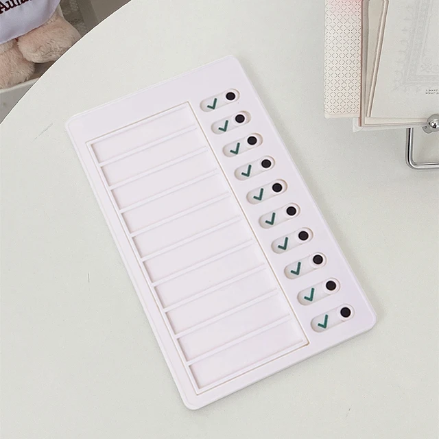 My Chores Reusable Checklist Board Daily Task Planning Board Hanging ...