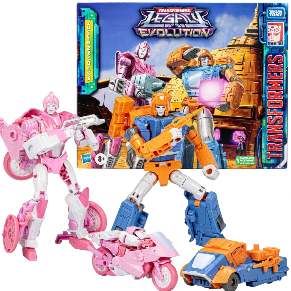In Stock Transformers Legacy Evolution War Dawn Erial Dion 2-Pack ...