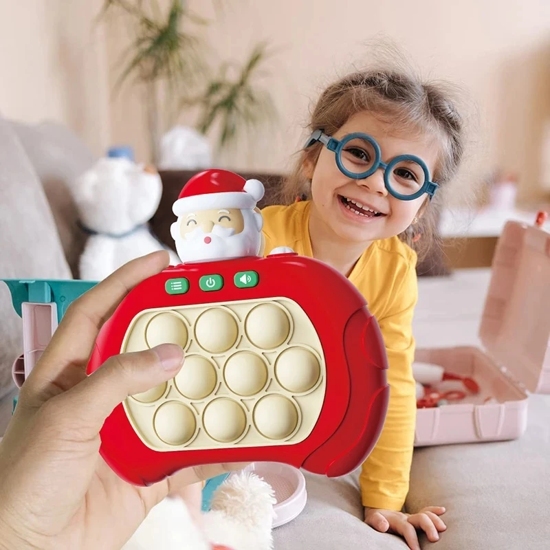 Christmas-Quick-Pop-Push-Game-Machine-Kids-Squeezing-Bubbles-Fidget ...