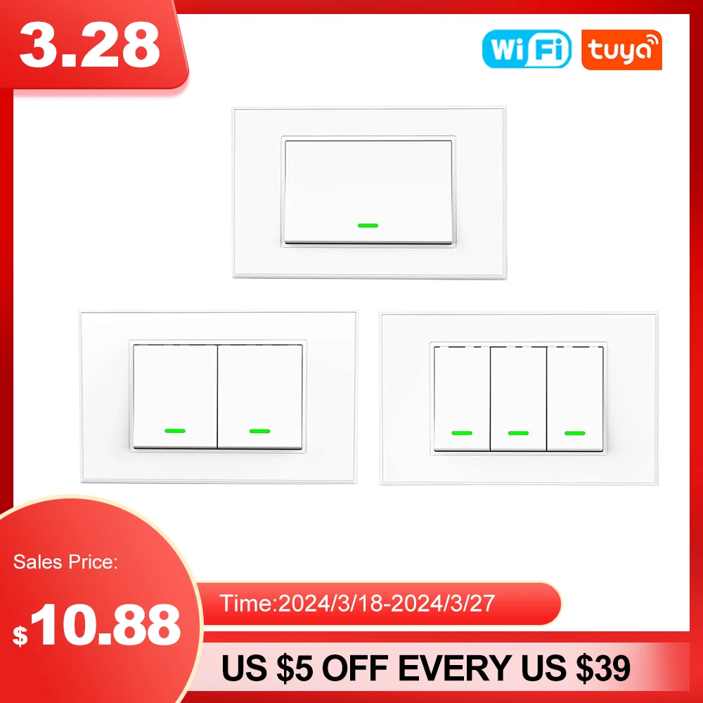 Tuya-WiFi-Zigbee-Smart-Wall-Light-Push-Button-Physical-Switch-100-240V ...