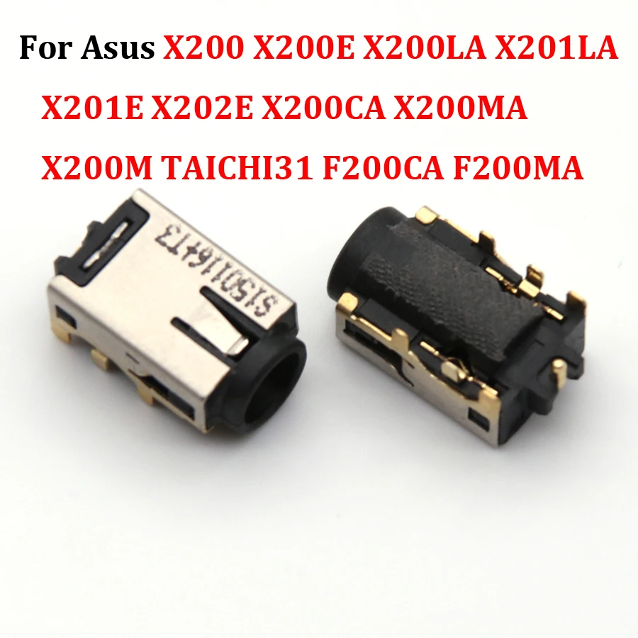 1 Conector de alimentación CC para ordenador portátil ASUS X200 X200E ...