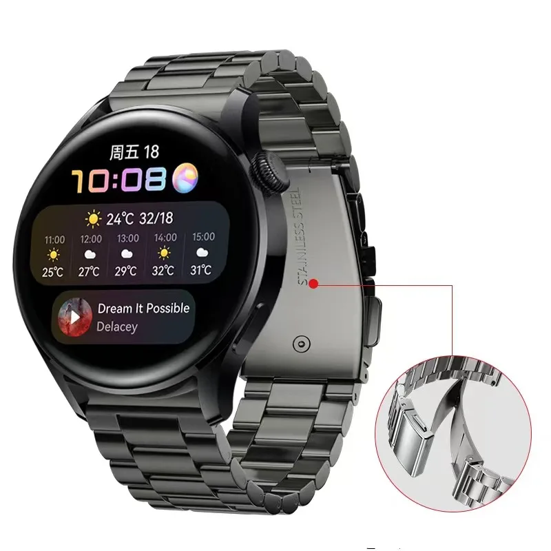 Titanium Strap Huawei Watch Gt 2 Pro | Titanium Band Huawei Watch Gt2 ...