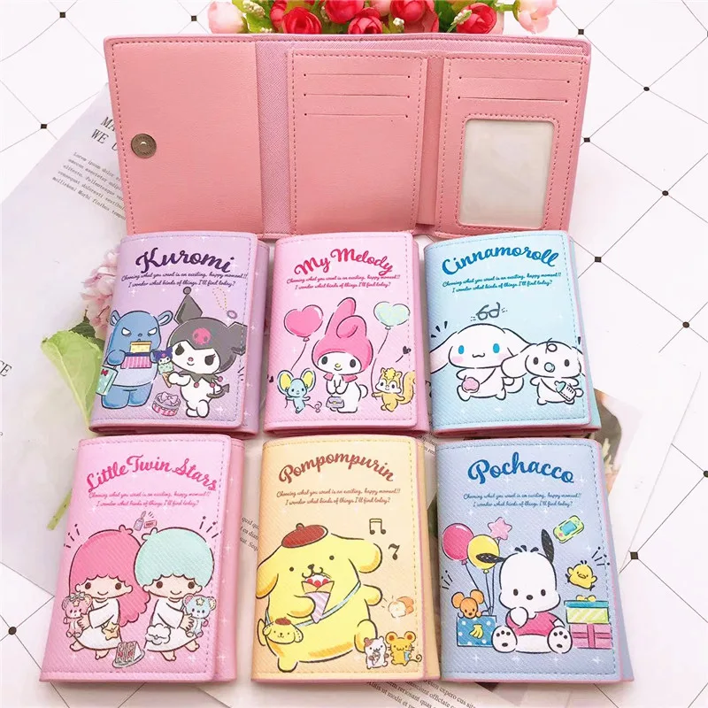 Bolsa-de-monedas-de-Hello-Kitty-Mini-billetera-con-cremallera-bolso-de ...