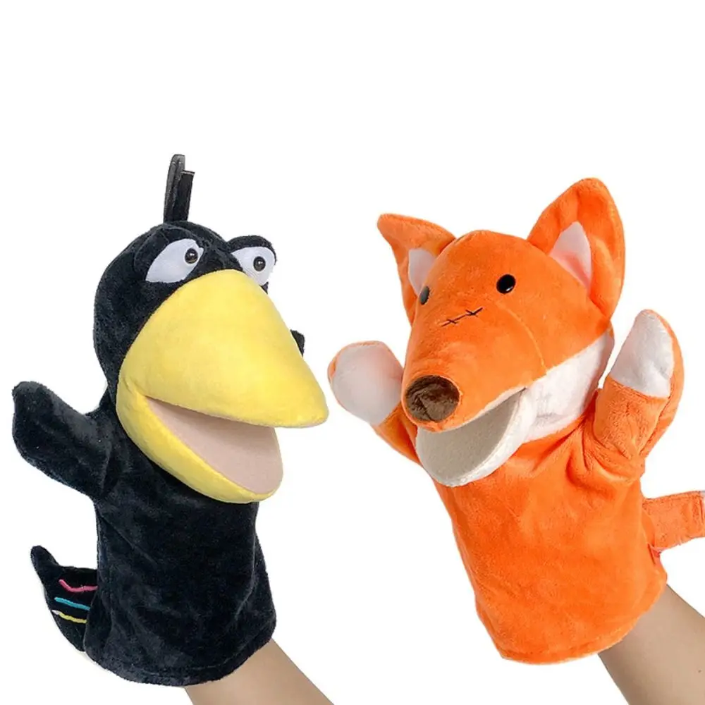 Pel-cia-de-pel-cia-Animais-Brinquedos-M-o-Finger-Story-Puppet-bonecas ...