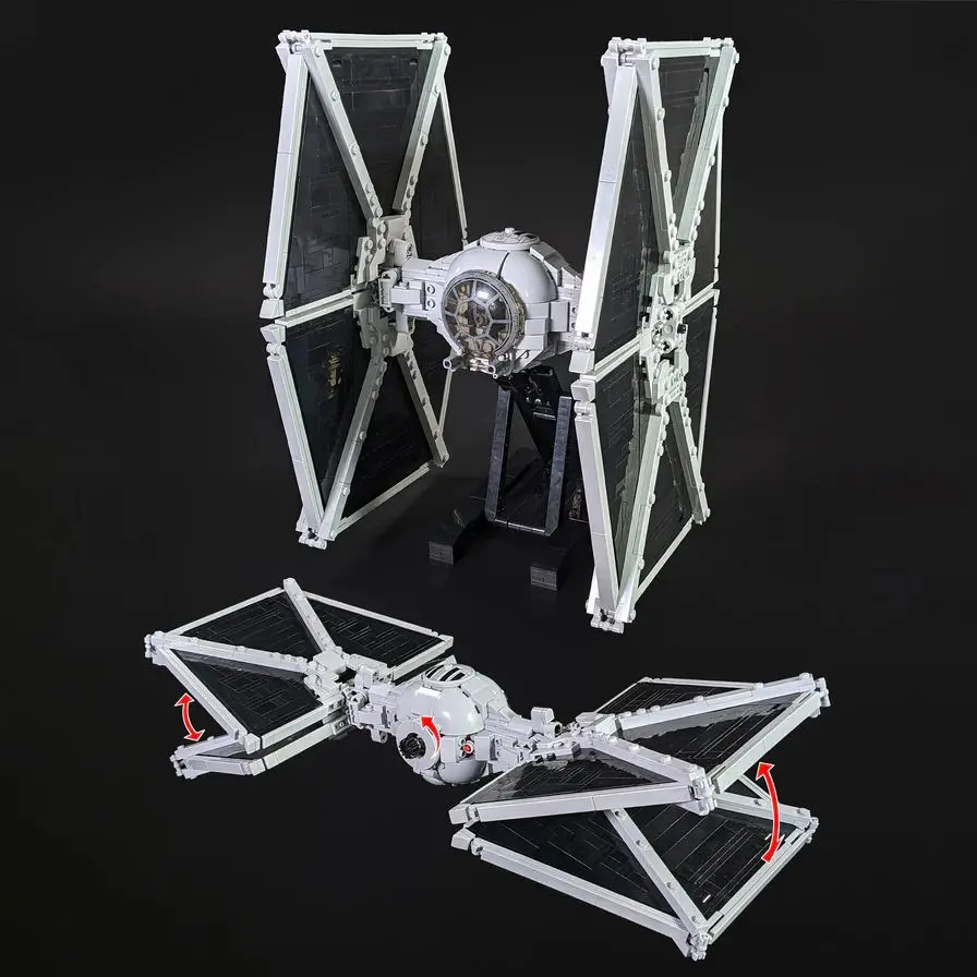 TIE Outlander 1208pcs building block model toy Folded Titanium Outland ...