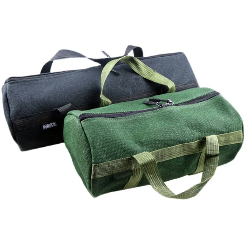 Round-Thick-Tool-Bag-Portable-Multifunctional-Storage-Bag-Electrician ...