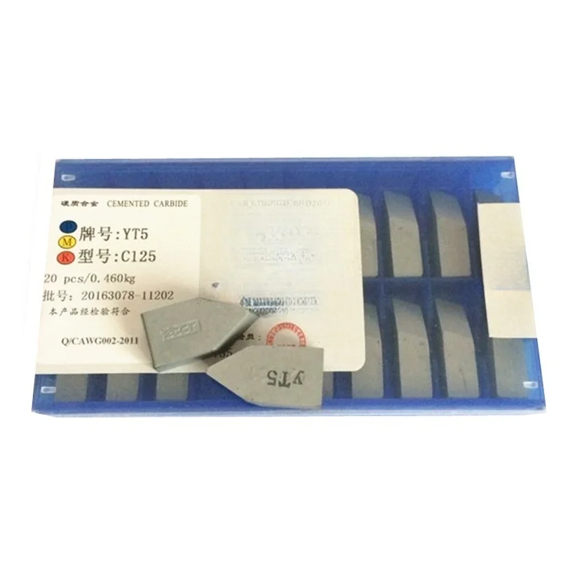 20PCS-YT5-YT15-YT14-YG8-YW1-YW2-YG6-C125-CNC-Carbide-Welding-Blade ...