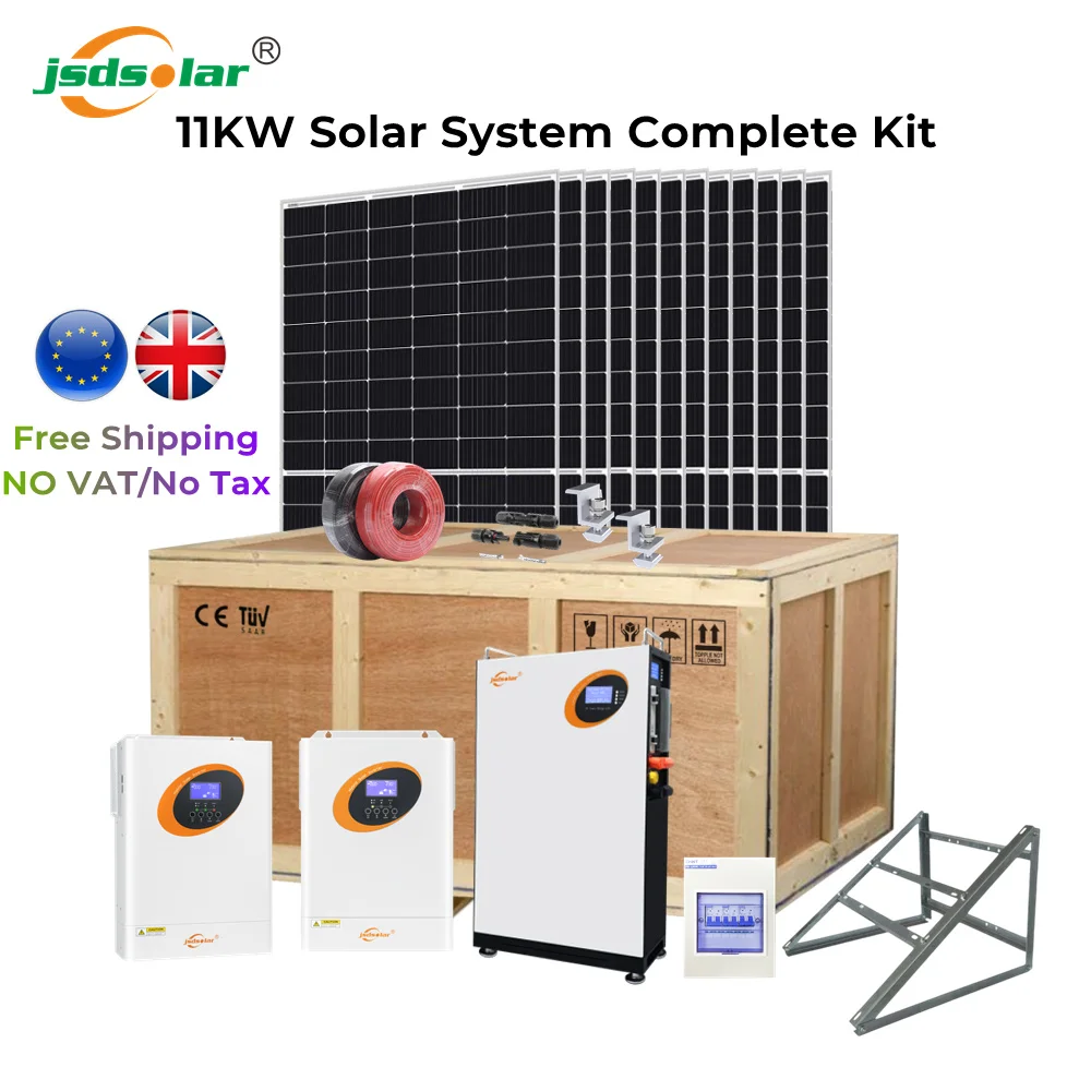 jsdsolar-11KW-Solar-Power-System-for-Home-Complete-Kit-With-LiFePo4 ...