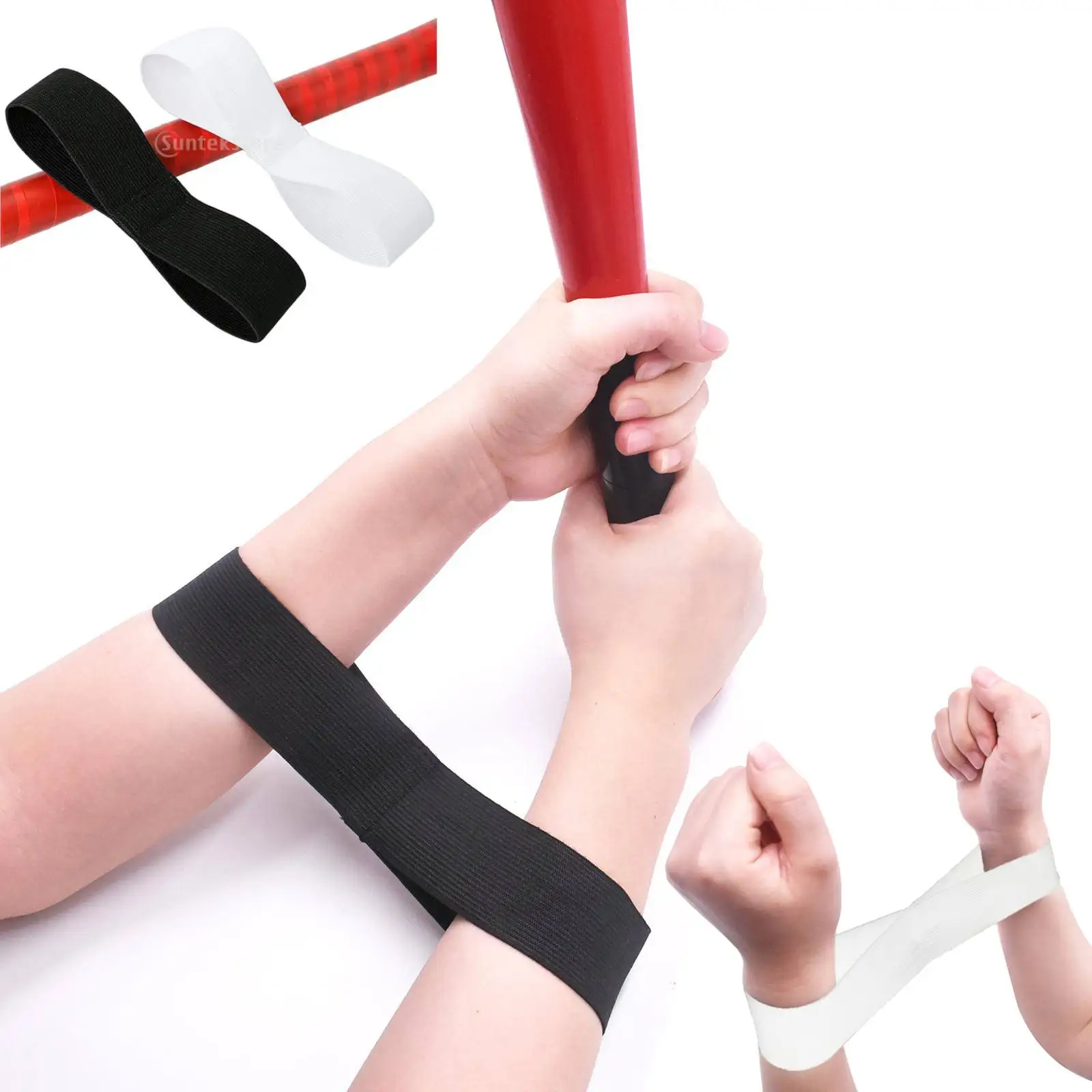 Baseball-Swing-Trainer-Bands-Wide-Wrist-Strap-Wear-Resistant-Softball ...