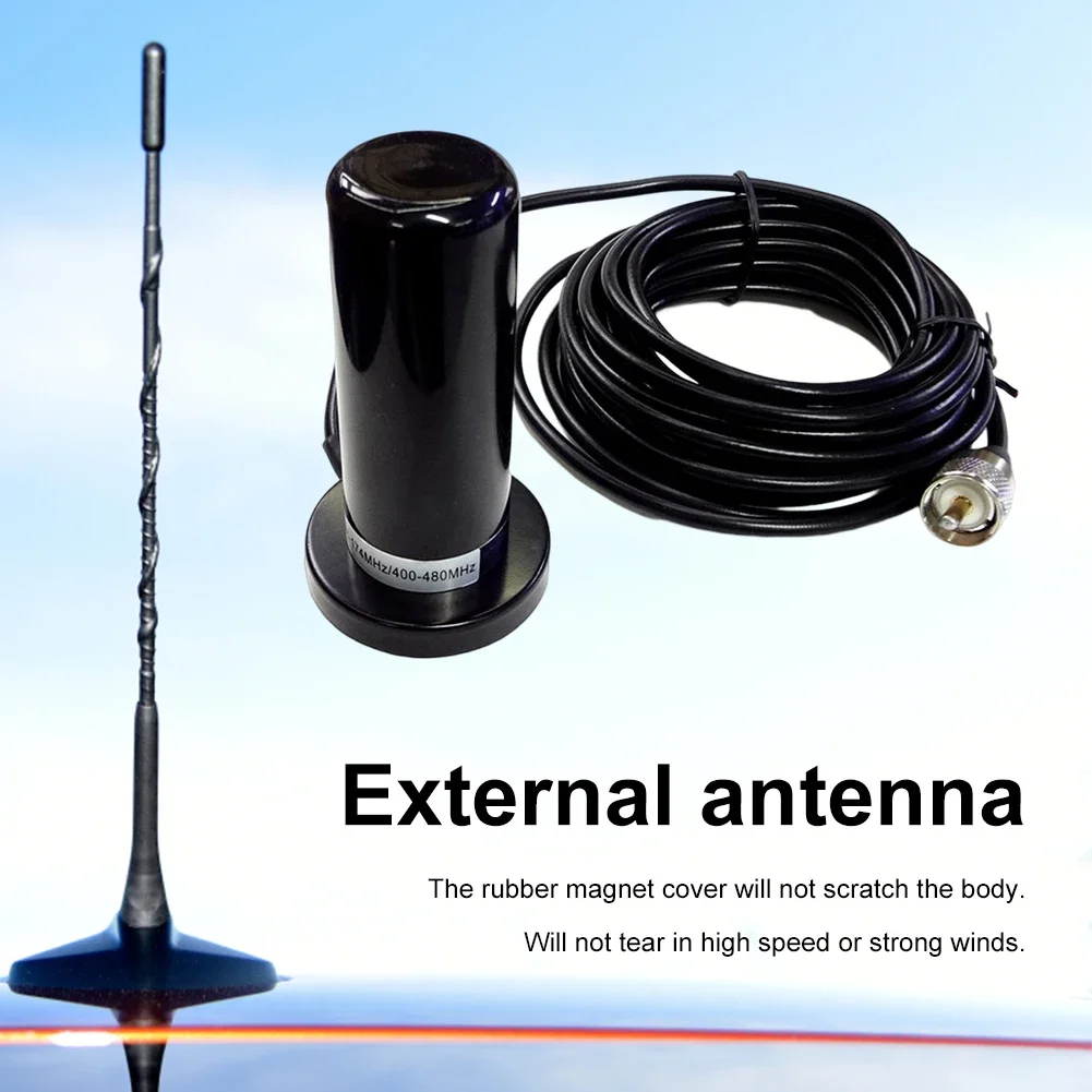 Car-Radio-Dual-Band-Antenna-136-174-400-470Mhz-Antenna-Aerial-BNC-Male ...
