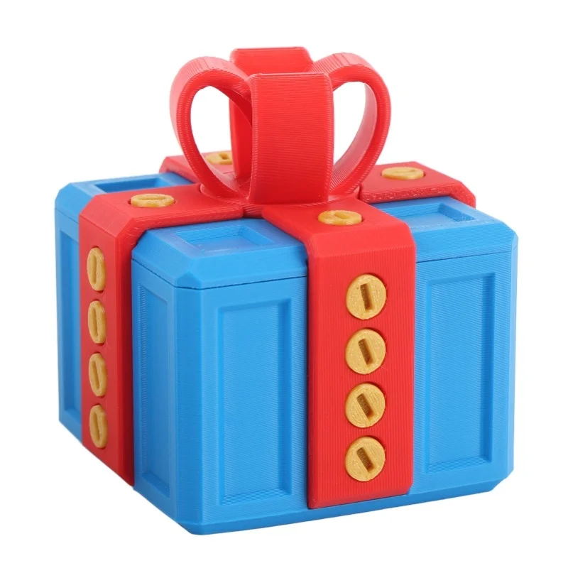 Annoying Present Box With Screws Novelty Funny 3D Printed Present Box ...