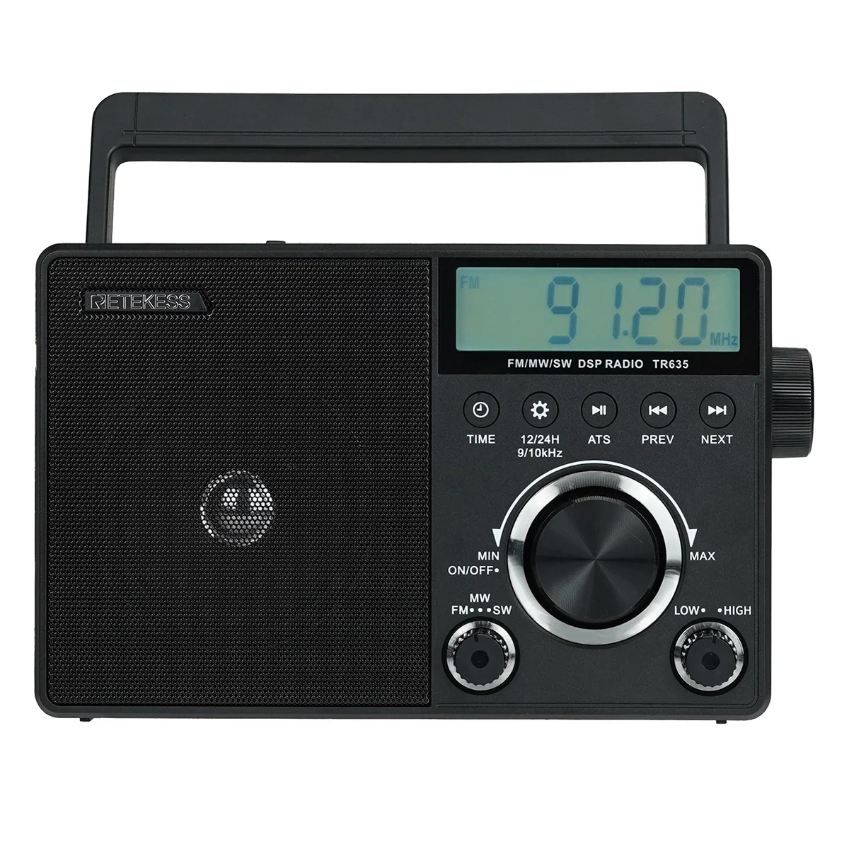 Radio-Portable-AM-FM-SW-Shortwave-Radios-Multiband-Radio-Battery ...
