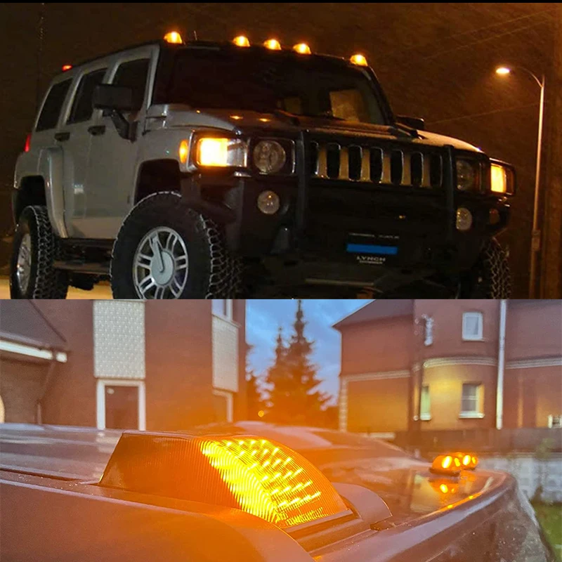 iJDM Smoked Lens Cab Marker Lights Top Roof Lights Running Lights For 2003 2009 Hummer H2 For 2005 2007 2009 Hummer H2 SUT SUV AliExpress