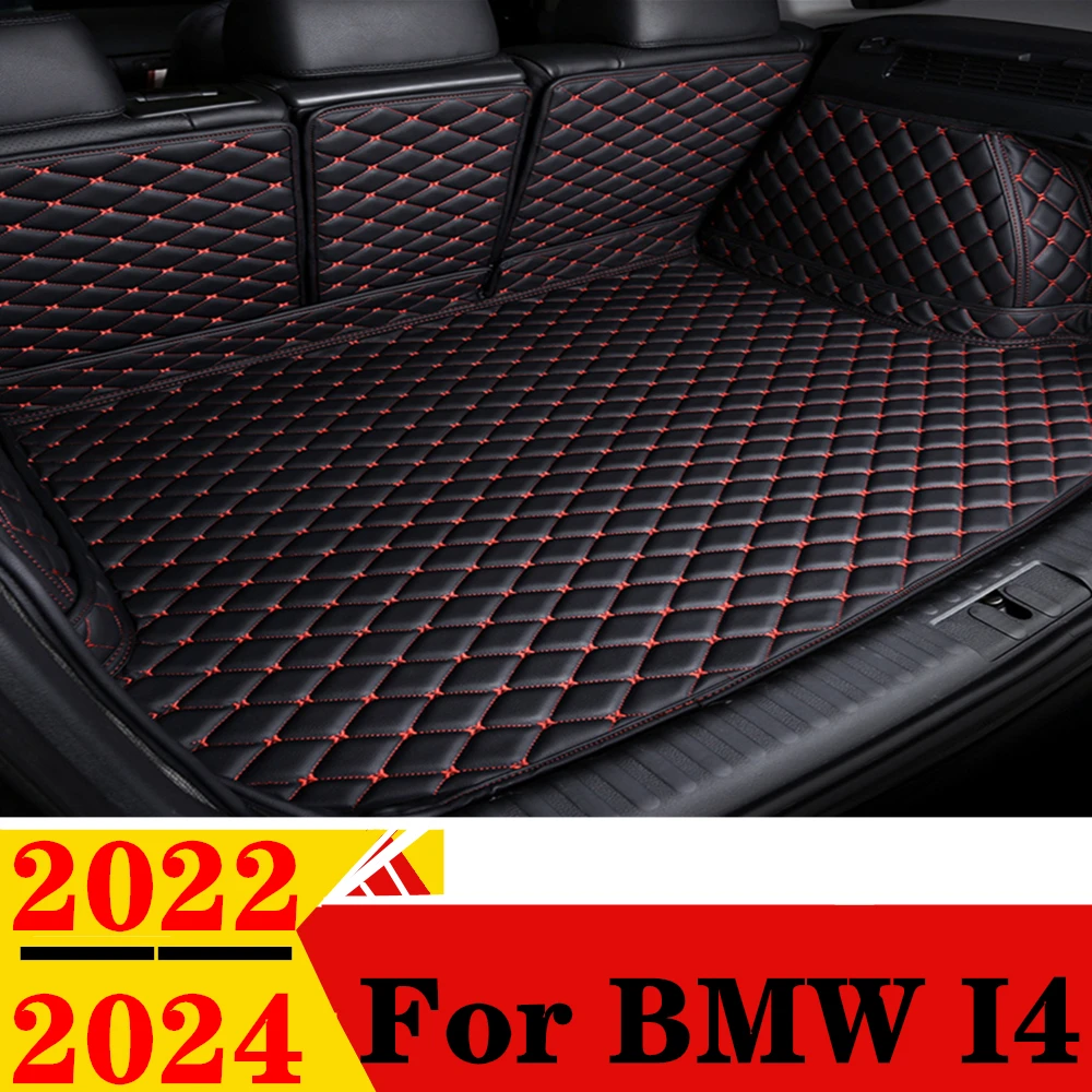 Car-Trunk-Mat-For-BMW-i4-2024-2023-2022-All-Weather-XPE-Rear-Cargo ...