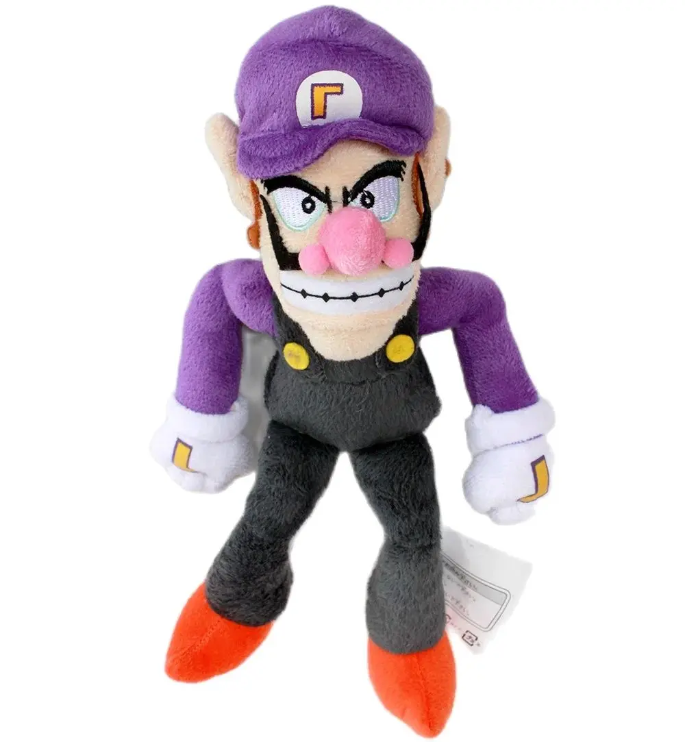 Peluche de 9 pulgadas de Super Mario Bros. Wonder Waluigi Bad Guy ...