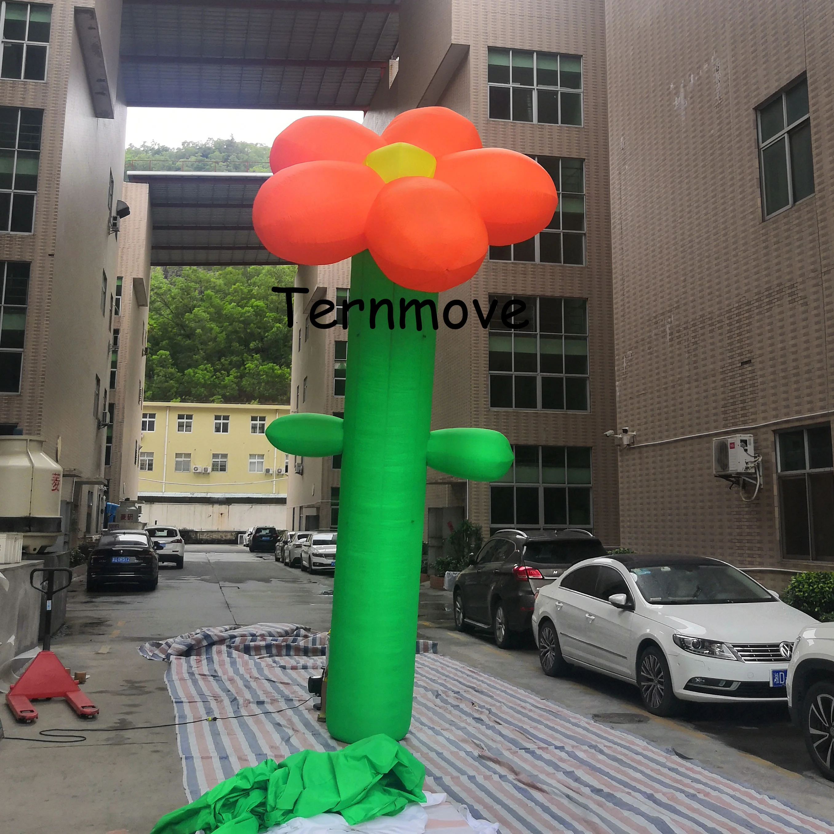 inflatable-flower-Plants-Theme-Large-Inflatable-LED-Lighting-Flowers ...