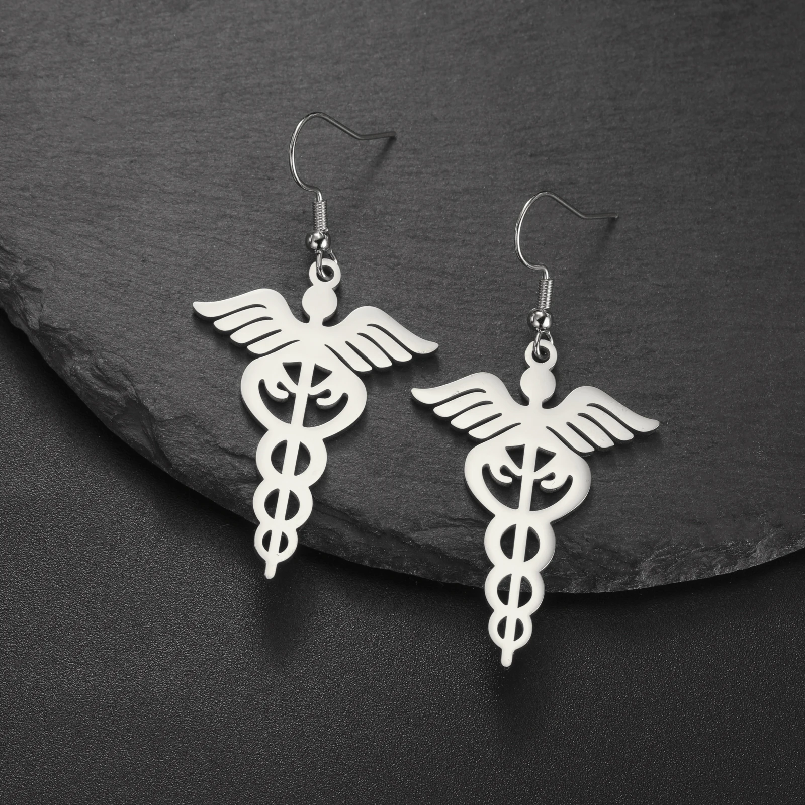 Sipuris-Wand-Of-Healing-Earrings-For-Women-Men-Medical-And-Health ...