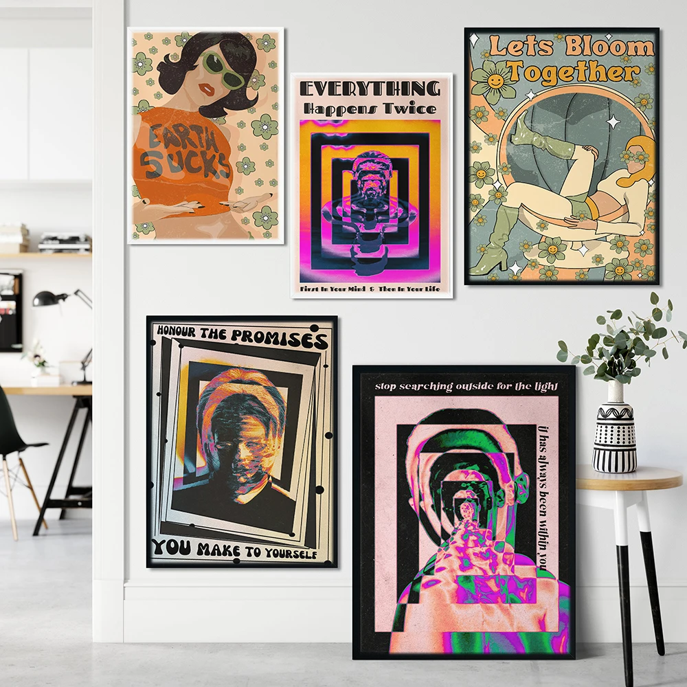 Psychedelic Poster 70s